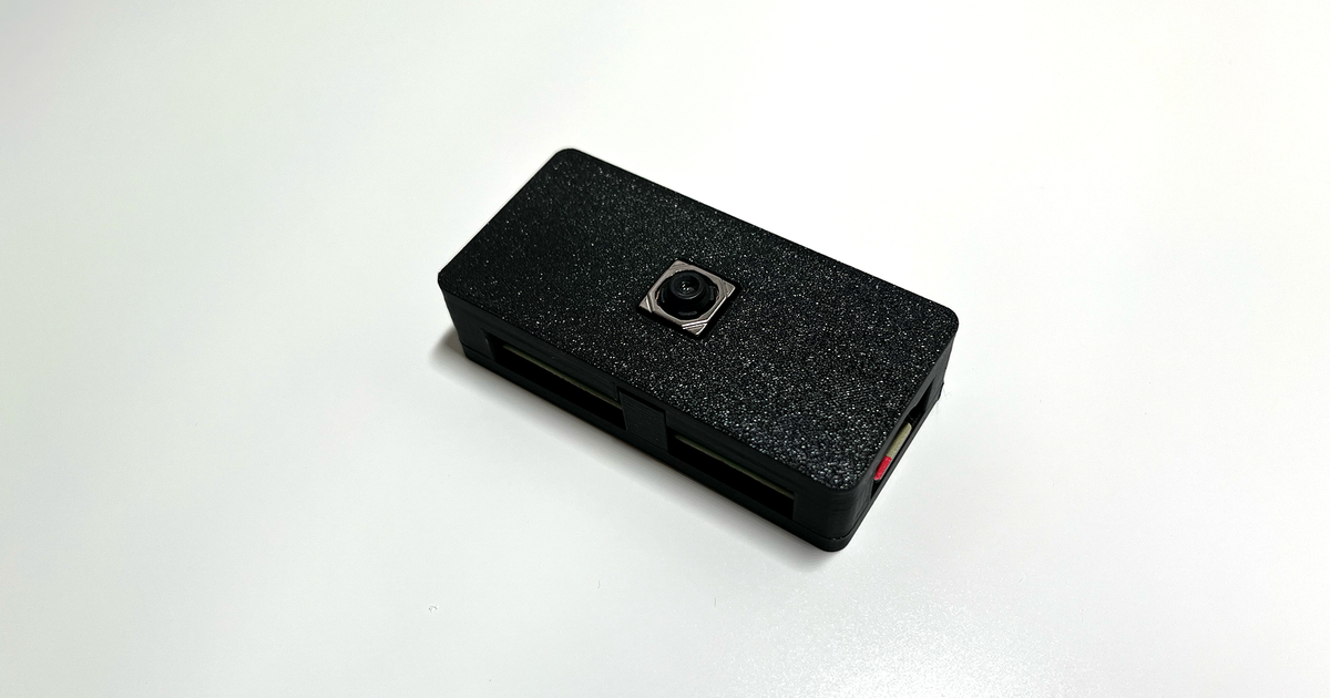 Raspberry Pi Zero 2 W Case for Camera Module 3 (short cable) by petaki ...