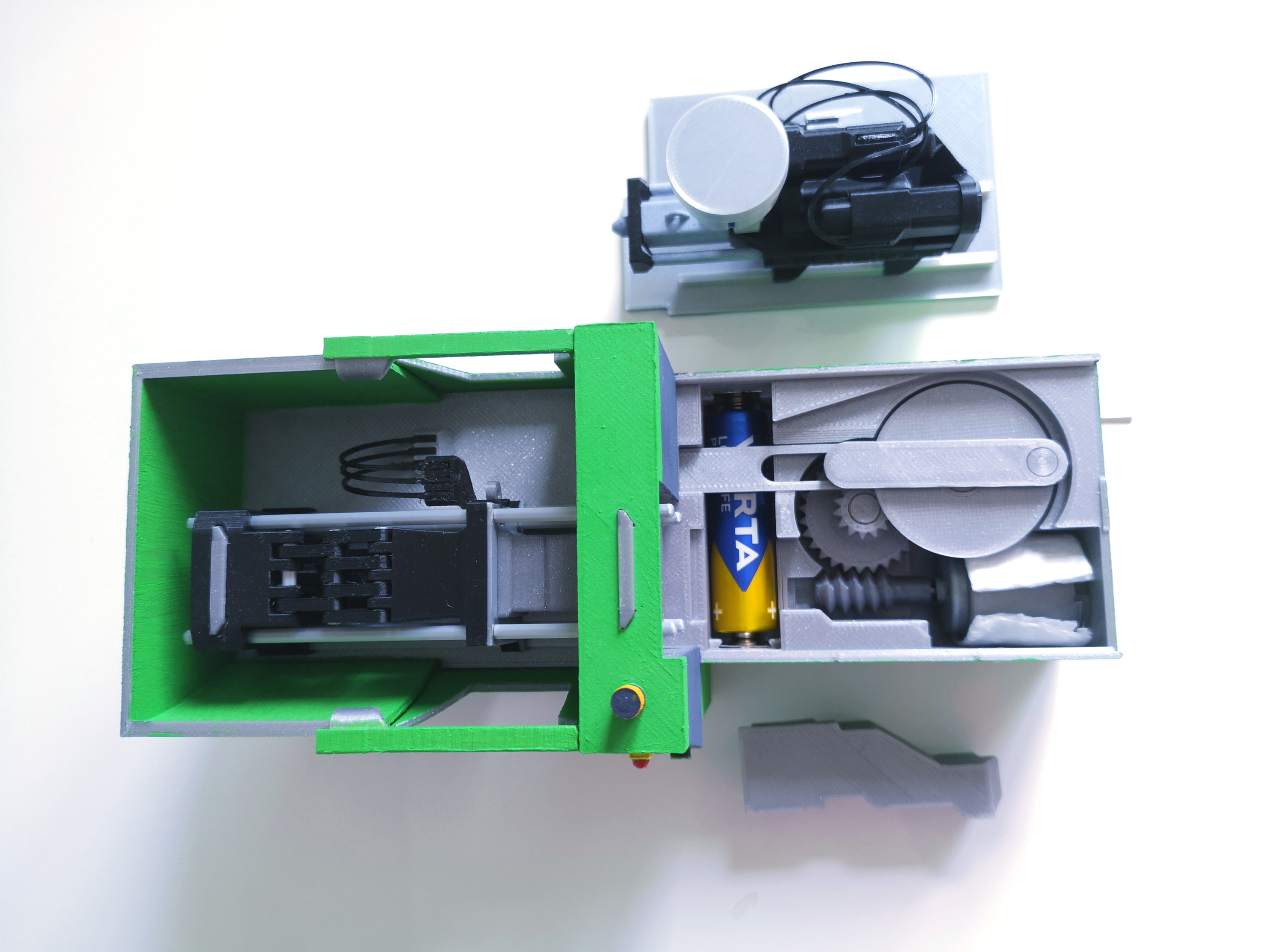 ENGEL 1:20 miniature injection molding machine (e-mac 170-50) by ...