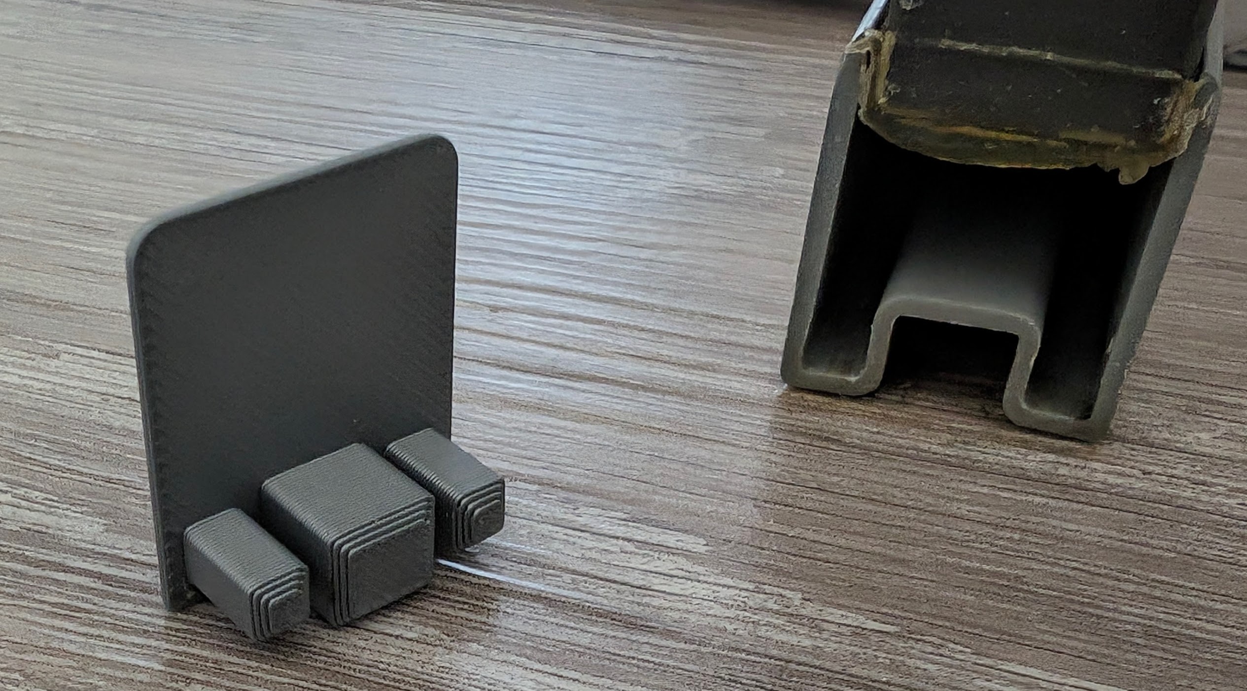 Kitchen 21mm profile end cap by Steve122 | Download free STL model ...