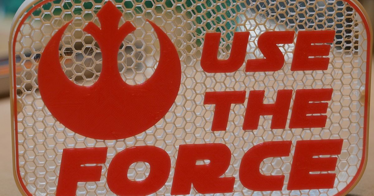 Use The Force Signs by h2odragon | Download free STL model | Printables.com