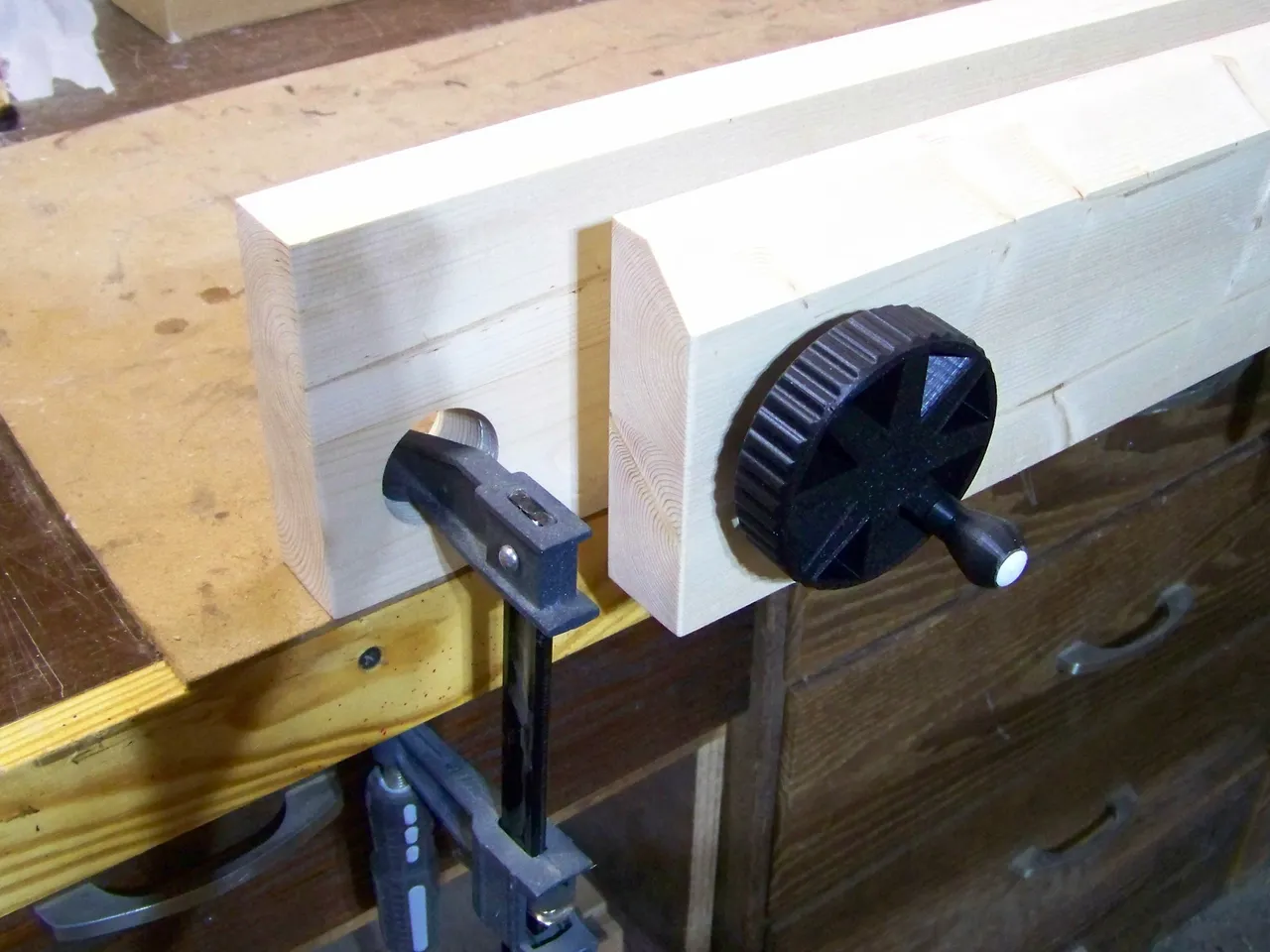 Woodworking Moxon Bench Vise. by JEO | Download free STL model ...