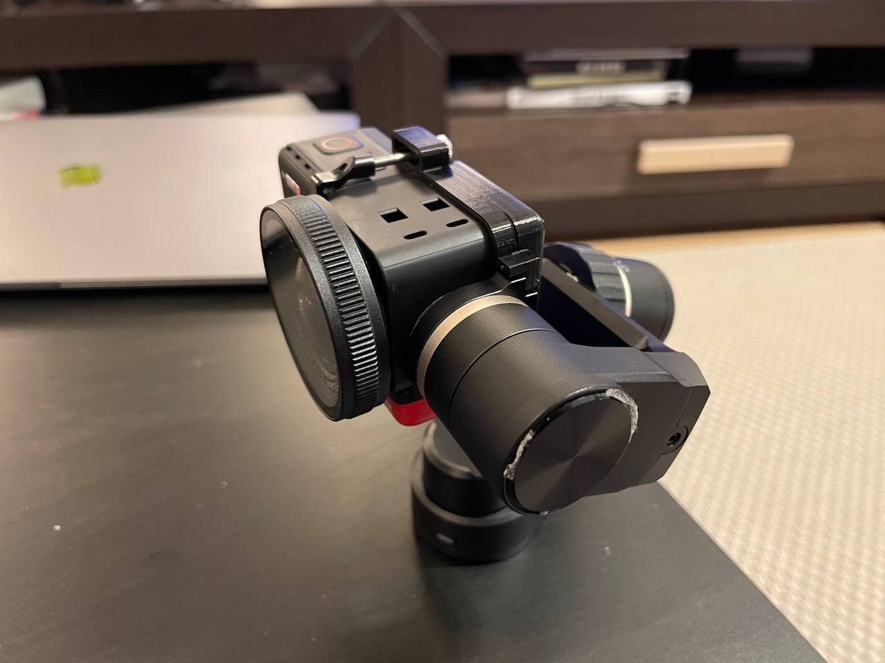 Insta360 One R 1 Inch Mod Feiyu Adapter Plate by skxc | Download free ...