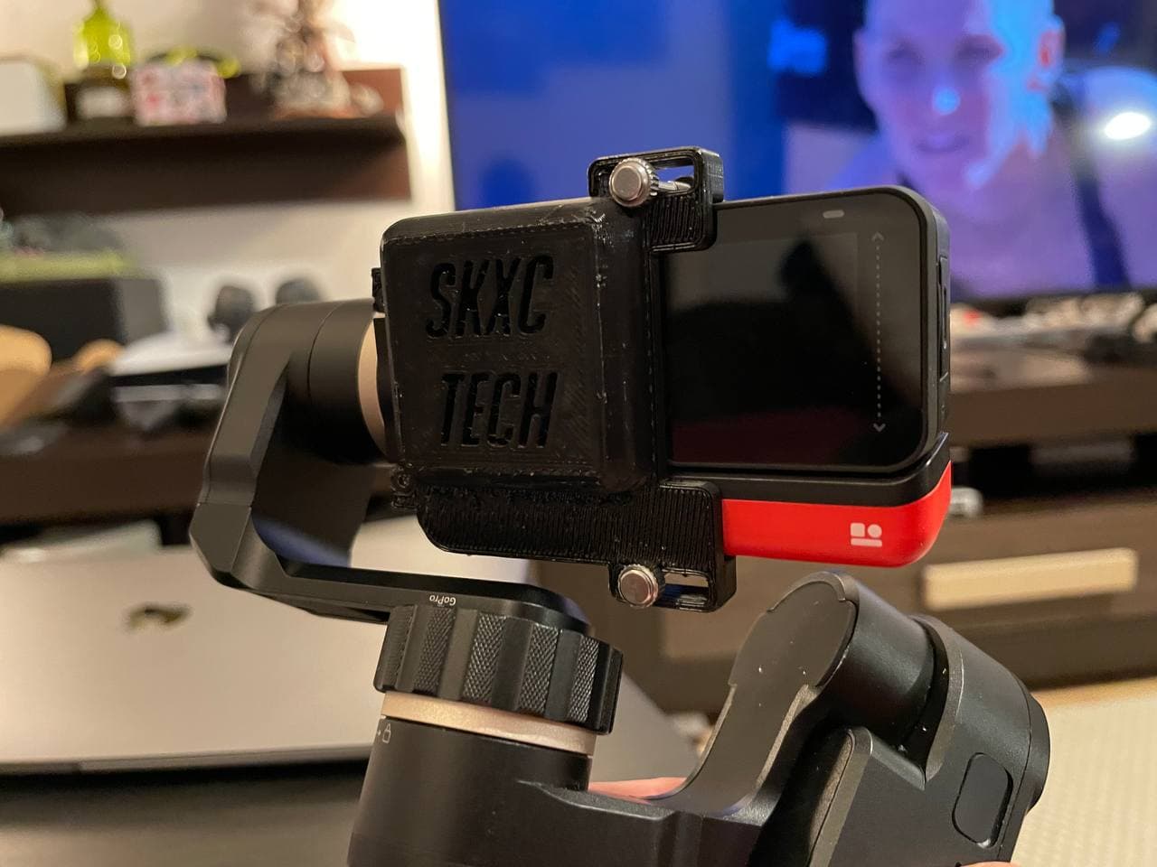 Insta360 One R 1 Inch Mod Feiyu Adapter Plate by skxc | Download free ...
