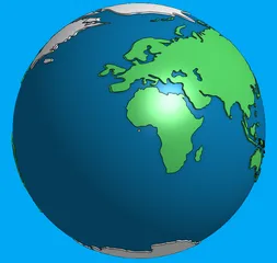 Globe template by jetse_3d | Download free STL model | Printables.com