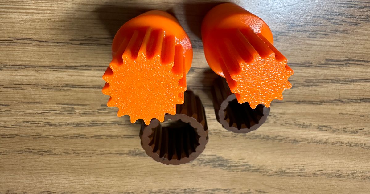 Splined 3/8 Drive Adapter by Gillicutty | Download free STL model ...