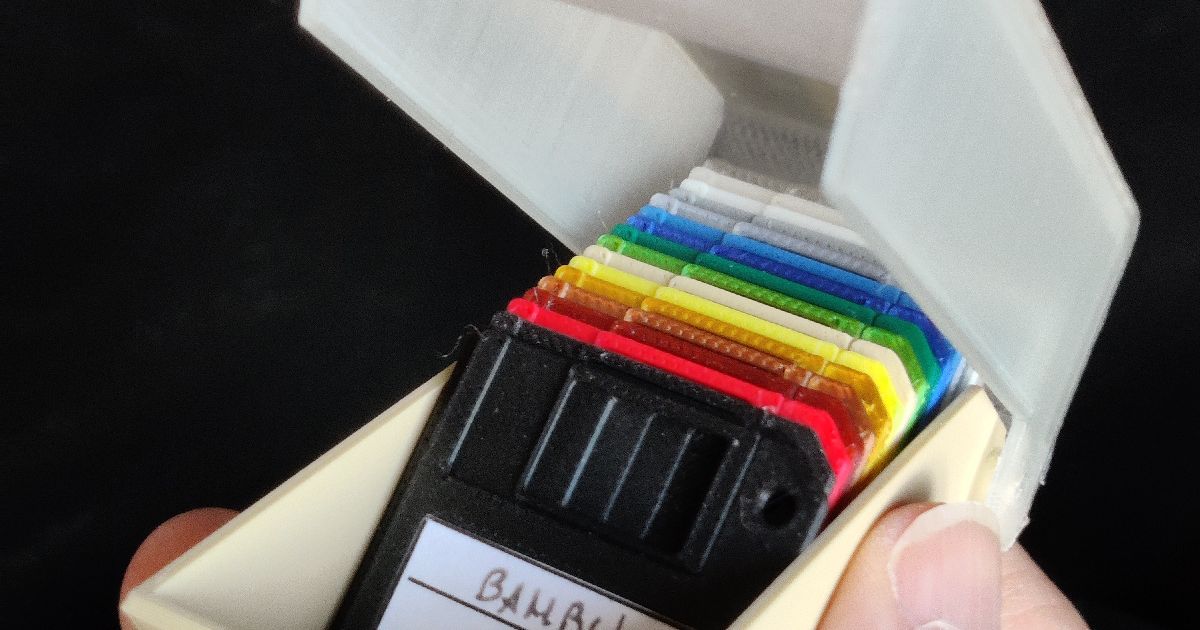 Storage Box for Floppydisk Filament Sample by Bea Res | Download free ...