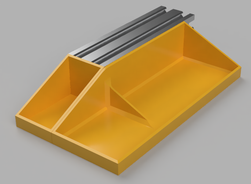 Extended Side Tray for Neptune 2 by grizzie17 | Download free STL model ...