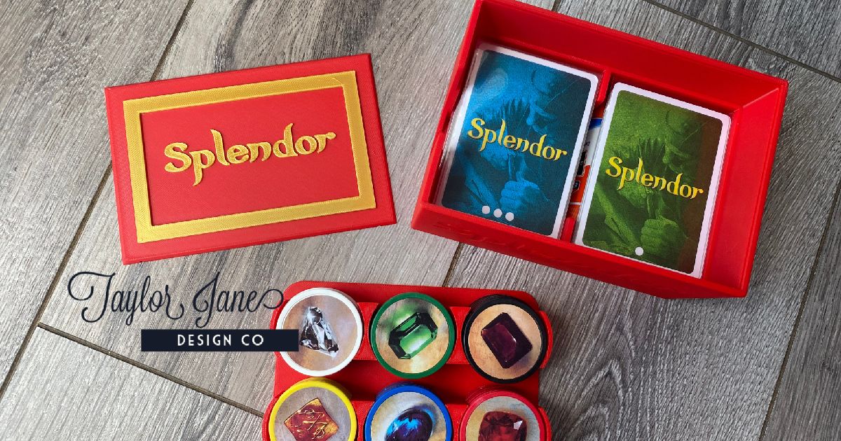 Splendor Box v3 SLEEVED by tjdesign | Download free STL model ...