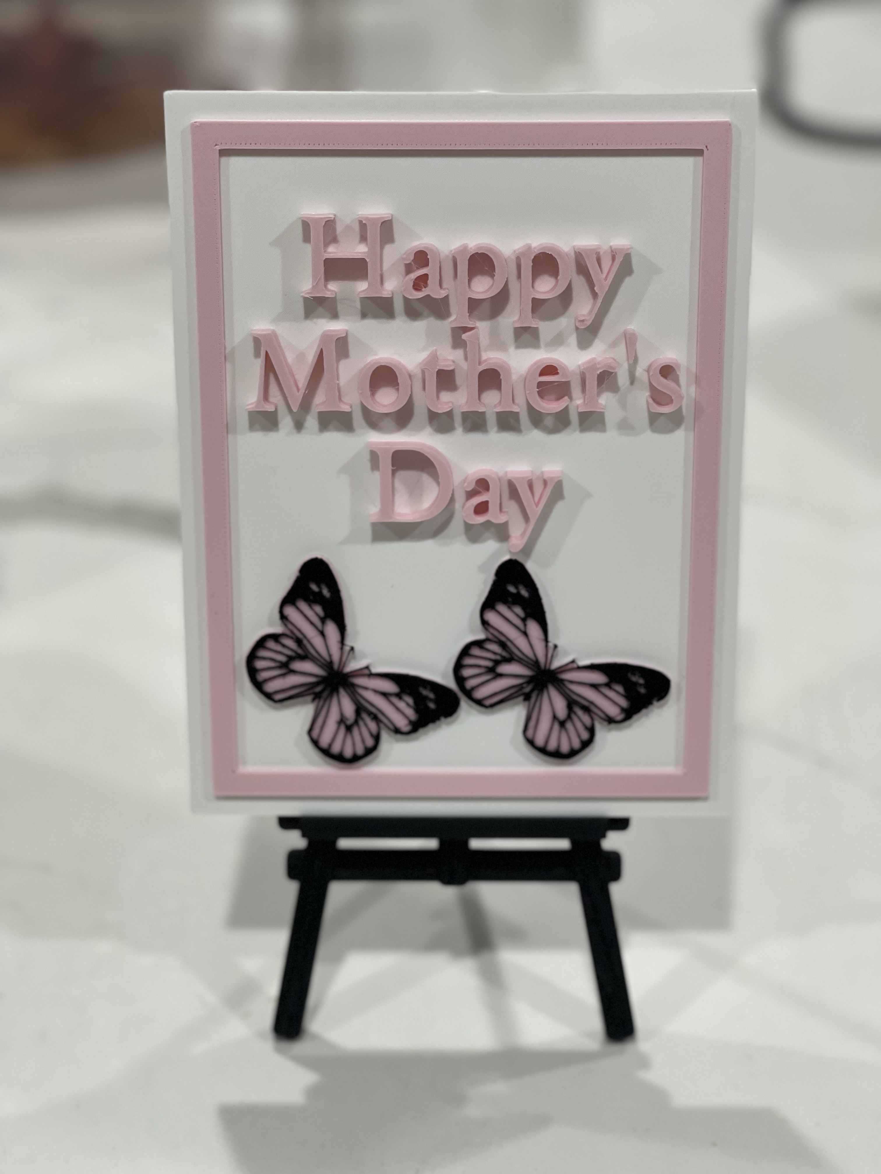 Mother's Day Card by Britt | Download free STL model | Printables.com