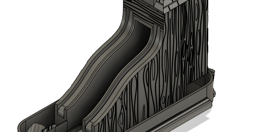 Log flume dice tower by Mich4elr | Download free STL model | Printables.com