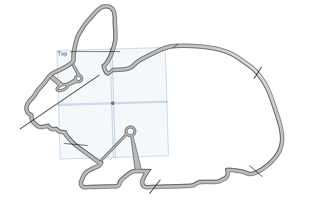 rabbit target stencil 6peace aiming points v2 by sir miss_alot ...