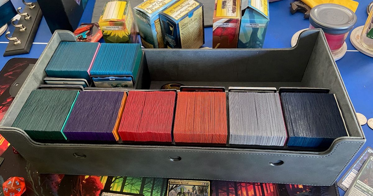 MTG Deck Organizer by Z3XE | Download free STL model | Printables.com