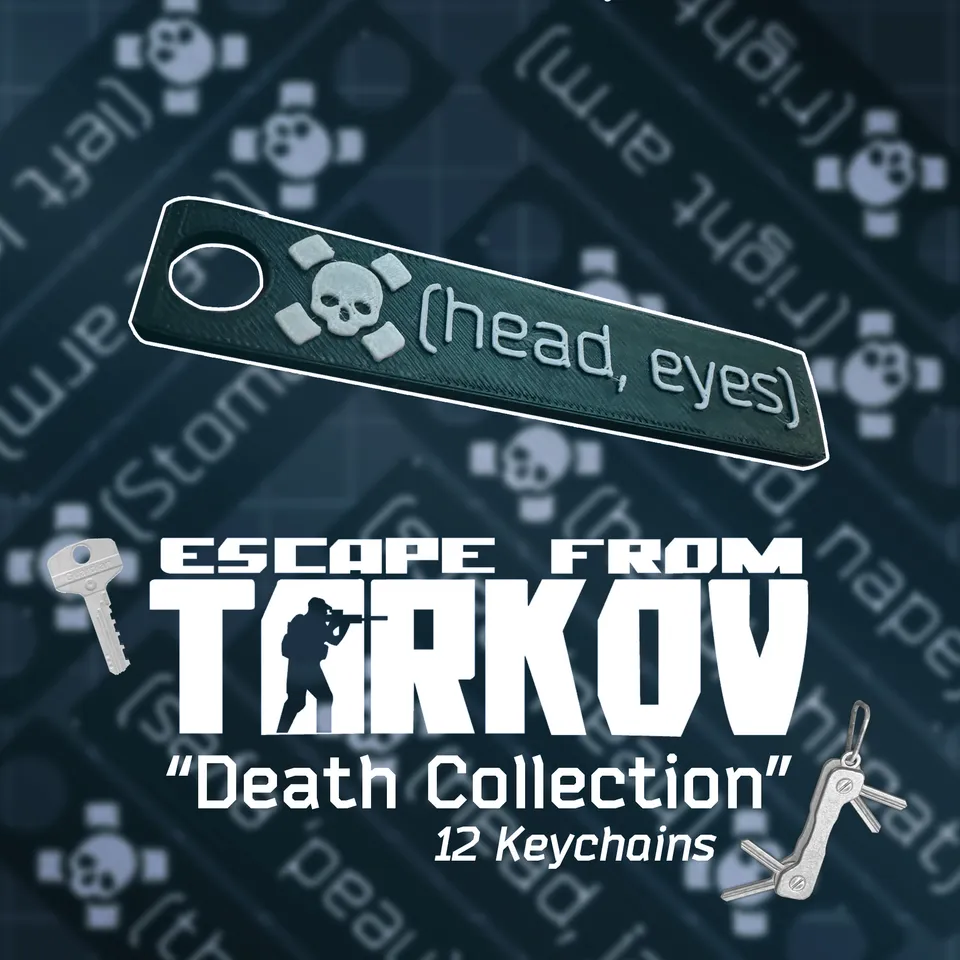 Escape from Tarkov - Keychain Death Collection by iengzeh | Download ...