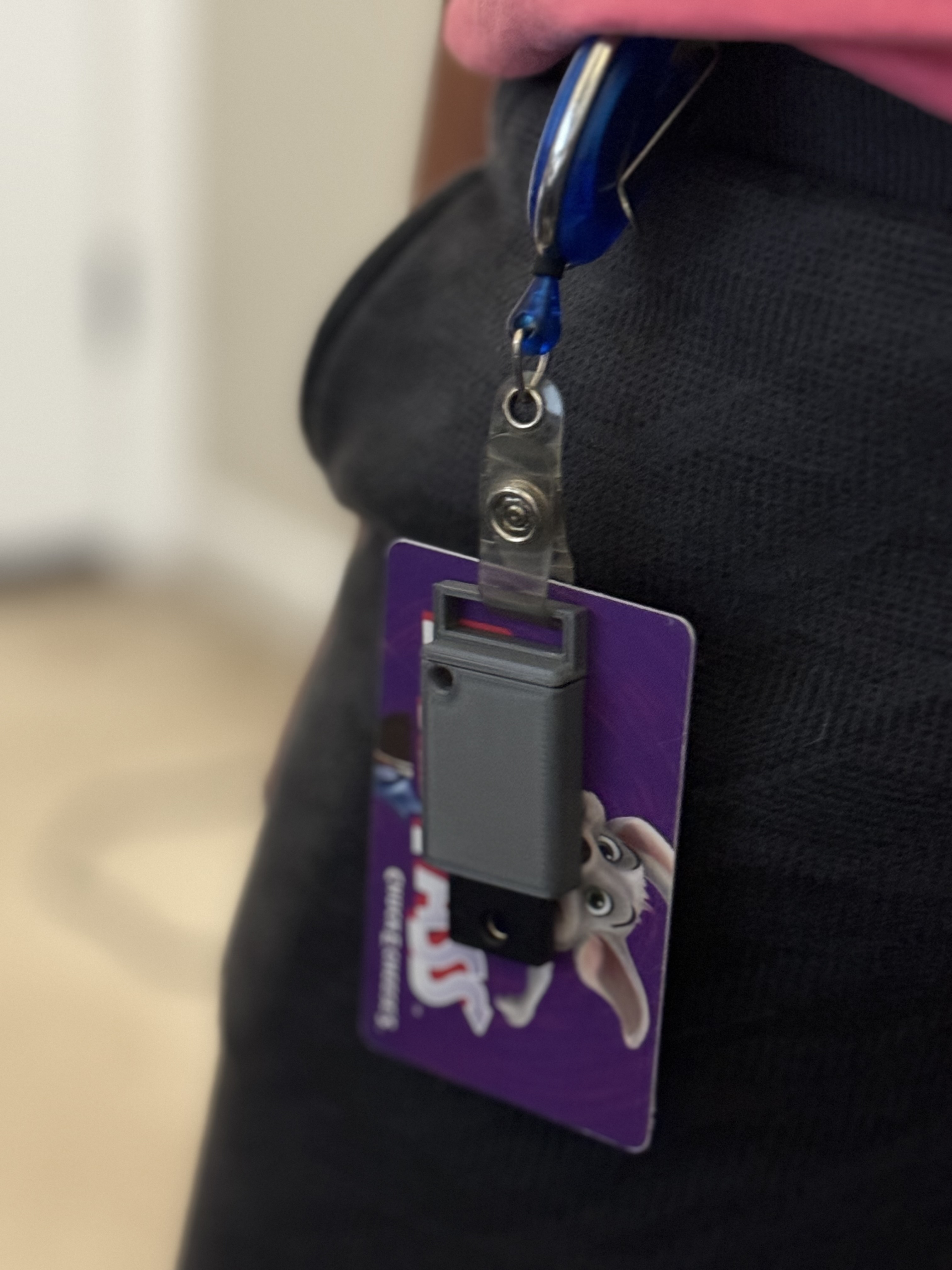 YubiKey Sleeve with lanyard strap loop by Vikas | Download free STL ...