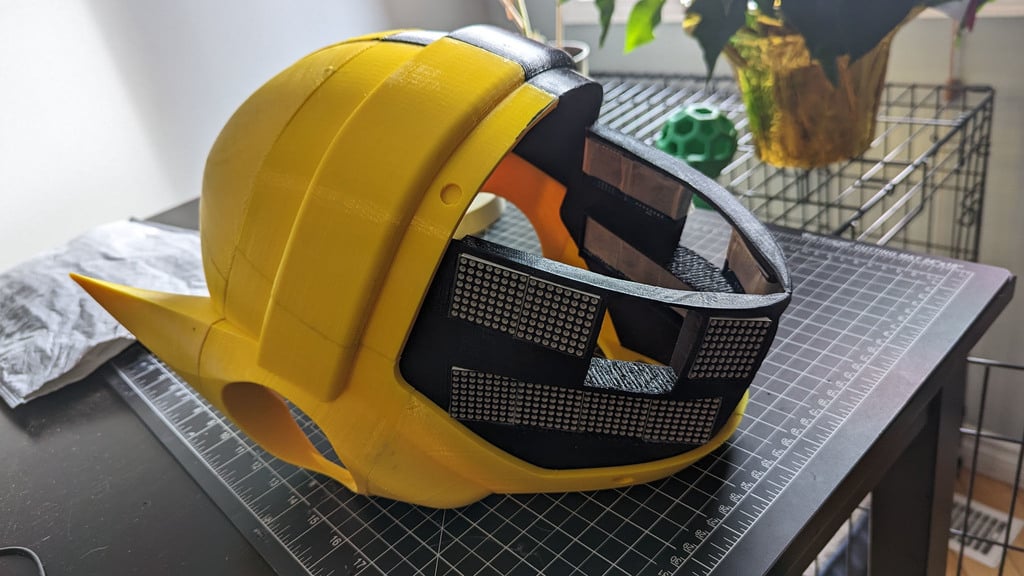 Protogen 8x8 LED Matrix Inner Frame for Zillion Head by Steve Van ...