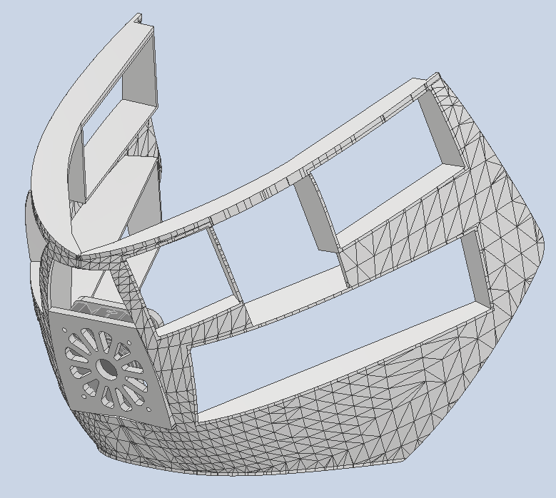 Protogen 8x8 LED Matrix Inner Frame for Zillion Head by Steve Van ...