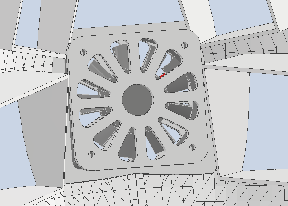 Protogen 8x8 LED Matrix Inner Frame for Zillion Head by Steve Van ...