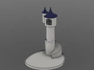 Tangled Dice Tower by StarlightAR | Download free STL model ...