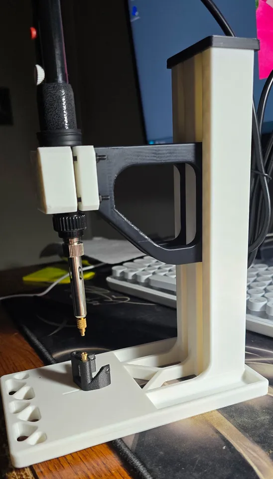 Fully Printed Heat Set Insert Press by gluFPV | Download free STL model ...