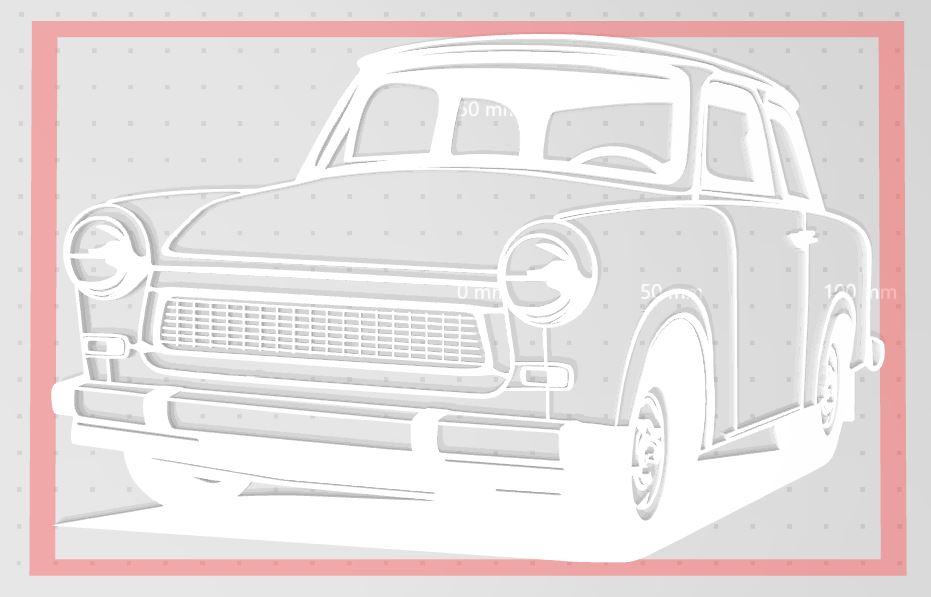 2D Trabant 601 by Oliver | Download free STL model | Printables.com