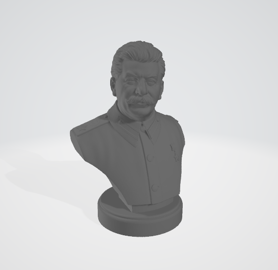 Joseph Stalin Bust by Achilleas Kasmetlis | Download free STL model ...