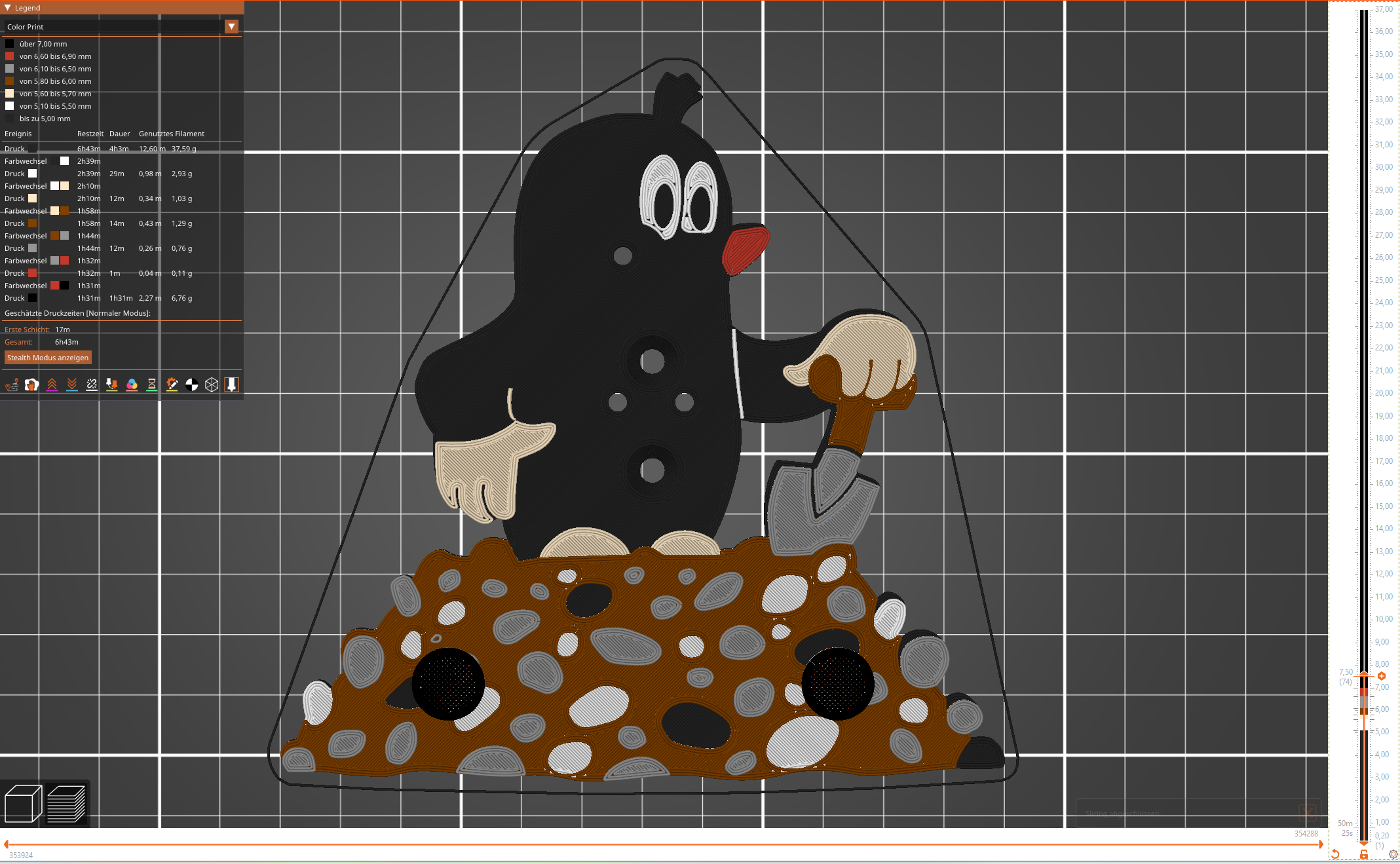 Der kleine Maulwurf mit Schaufel (Krtek) - Kids CoatHanger (Little Mole) by George | Download ...