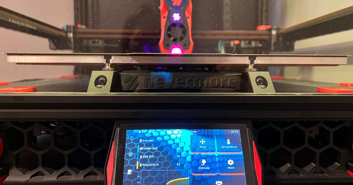 Waveshare 4.3" DSI touch screen housing for Voron 2.4 with clicky-clack ...