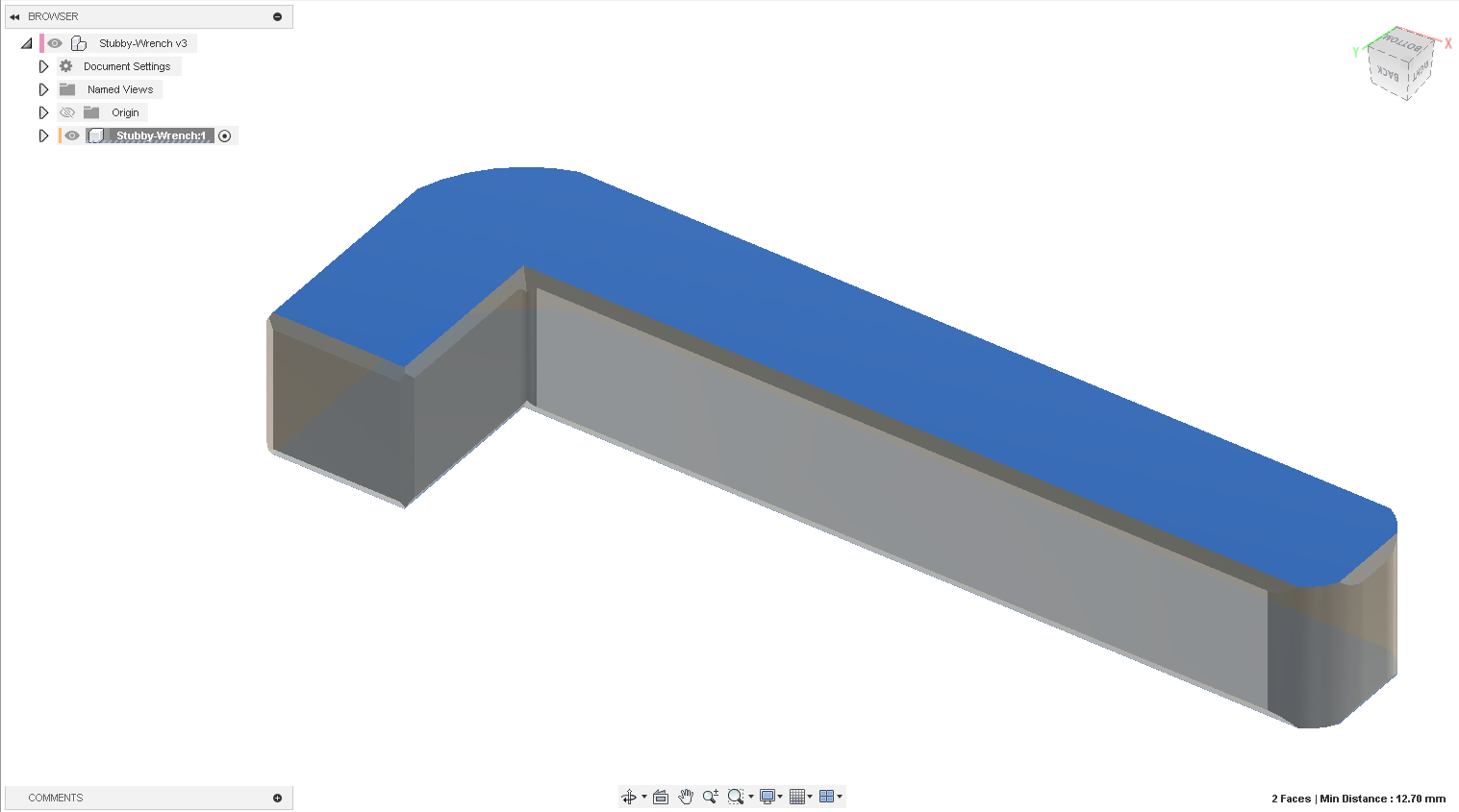 Half inch stubby socket wrench by b8trez | Download free STL model ...