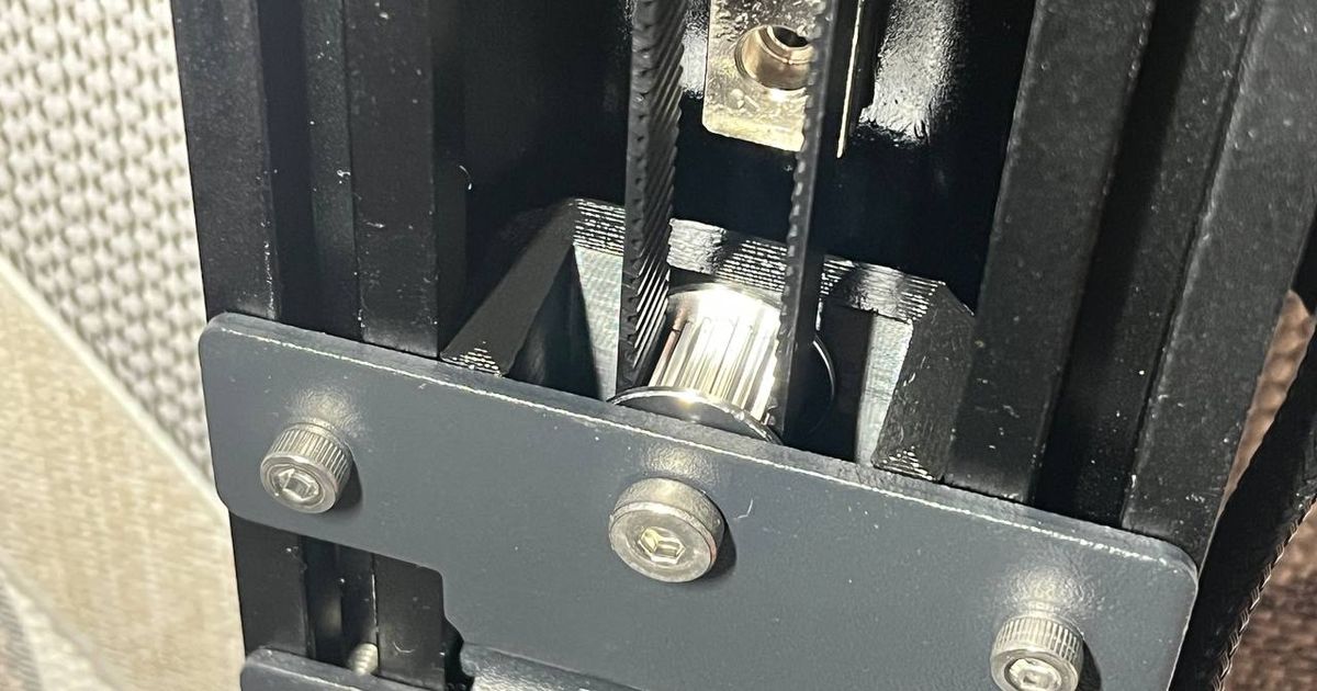 Flsun SR (Super Racer) idler pulley stabilizer by Oleksii Zelivianskyi ...