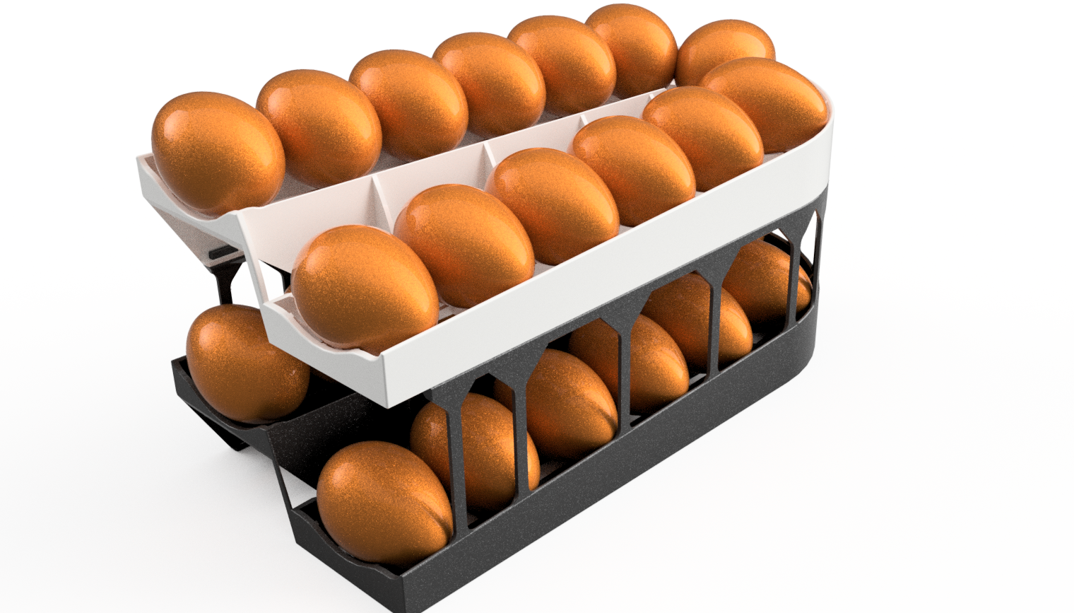 New XL_Eggs dispenser stackable (different models) by Ljhtom (Javier ...