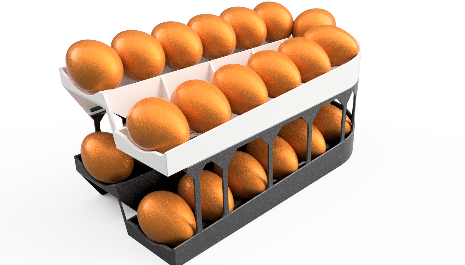 New XL_Eggs dispenser stackable (different models) by Ljhtom (Javier ...