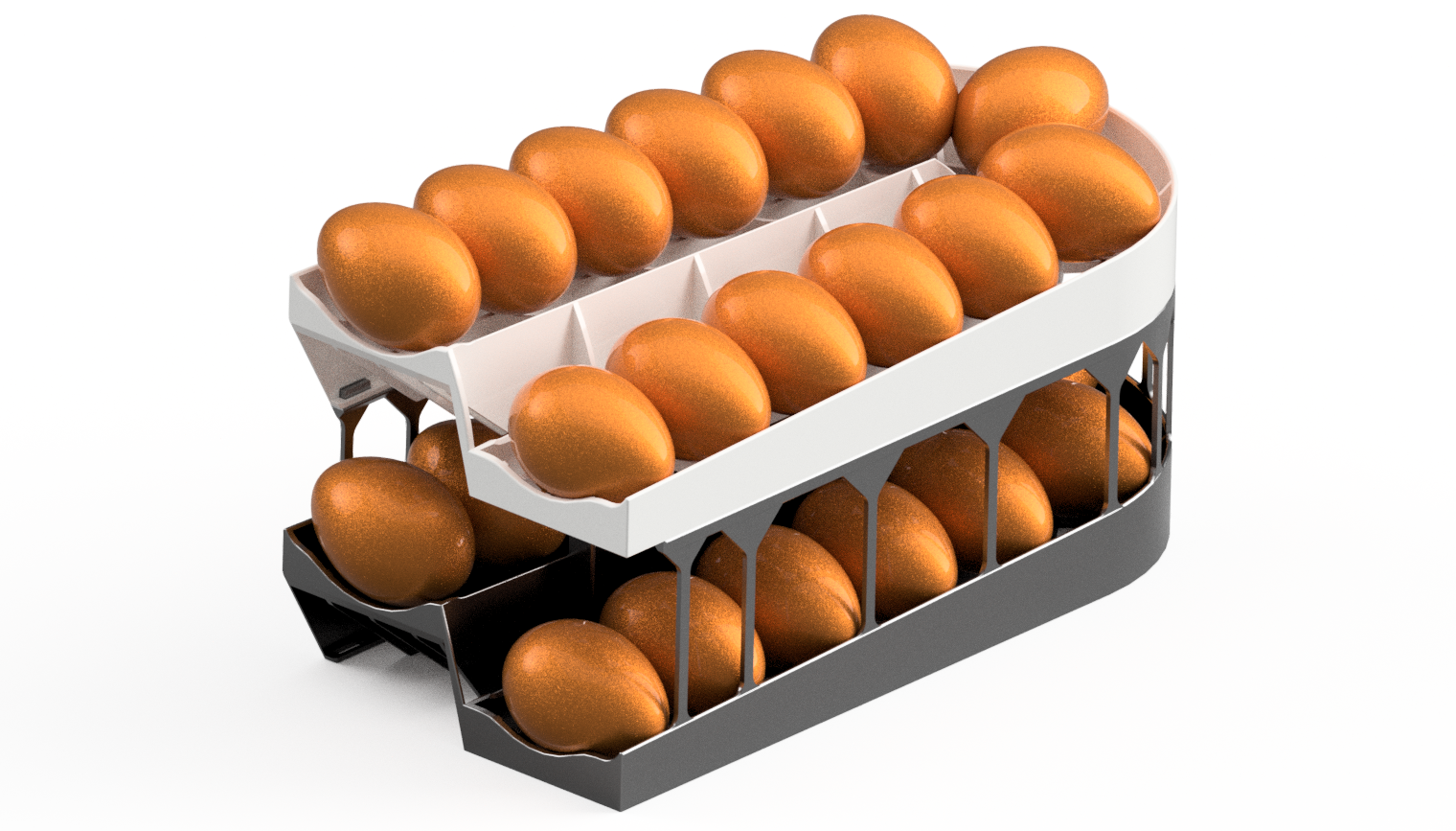 New XL_Eggs dispenser stackable (different models) by Ljhtom (Javier ...