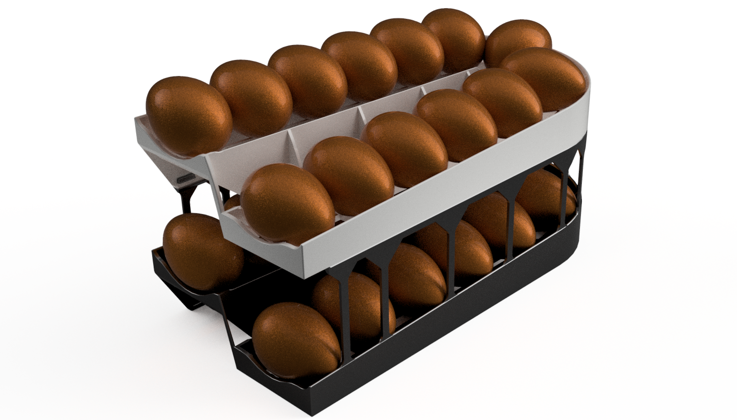 New XL_Eggs dispenser stackable (different models) by Ljhtom (Javier ...