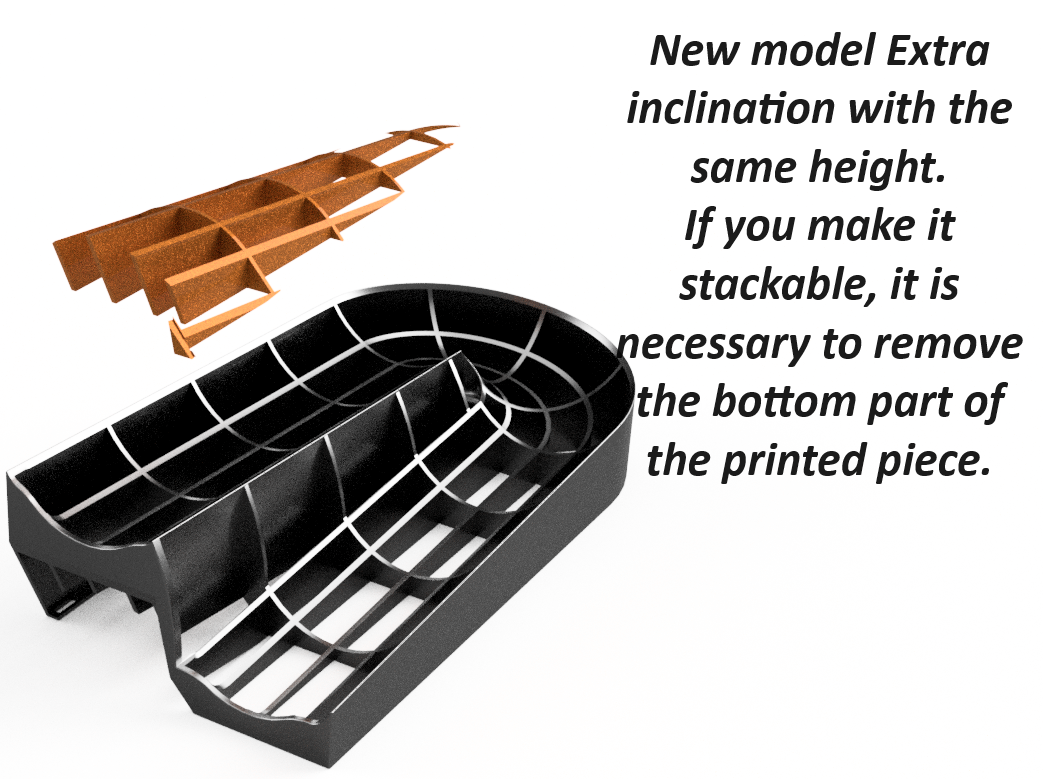 New XL_Eggs dispenser stackable (different models) by Ljhtom (Javier ...