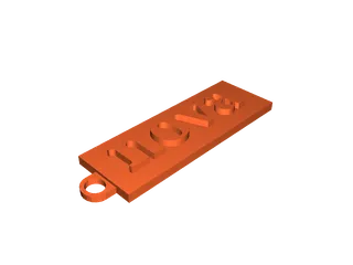 nova name tag by NolEcho | Download free STL model | Printables.com