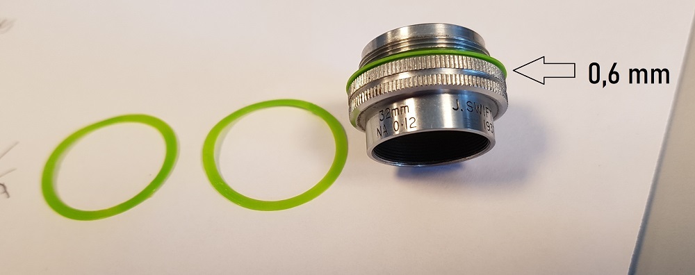 Microscope RMS shims / washers by patta | Download free STL model ...