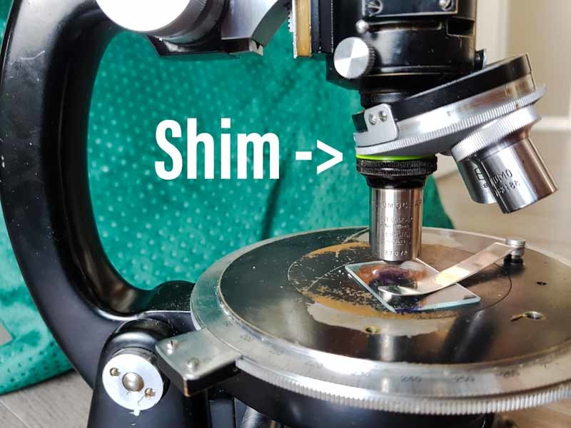 Microscope RMS shims / washers by patta | Download free STL model ...