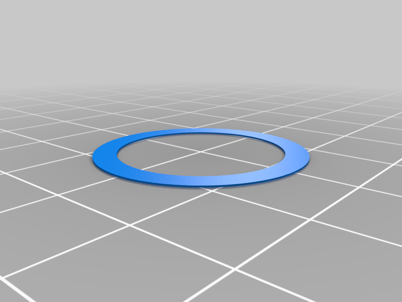 Microscope RMS shims / washers by patta | Download free STL model ...