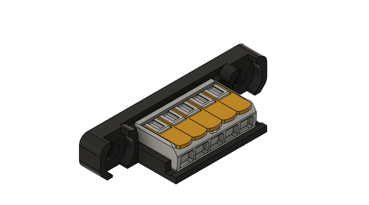 WAGO 221-415 extrusion mount 1by5 and 2by5 by Artxime | Download free ...