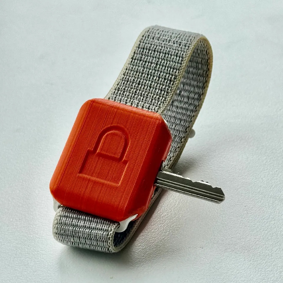 Apple Watch Gym Key Holder by woelpi | Download free STL model ...