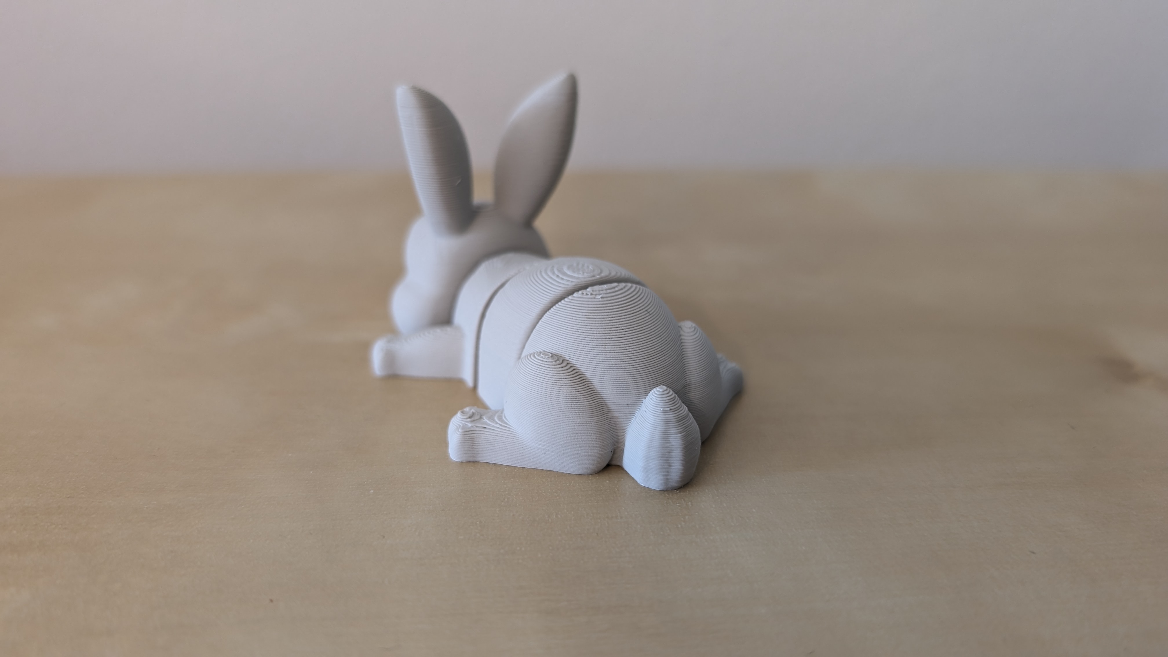 Rabbit - Articulated Figure Keychain by Biocraftlab | Download free STL ...
