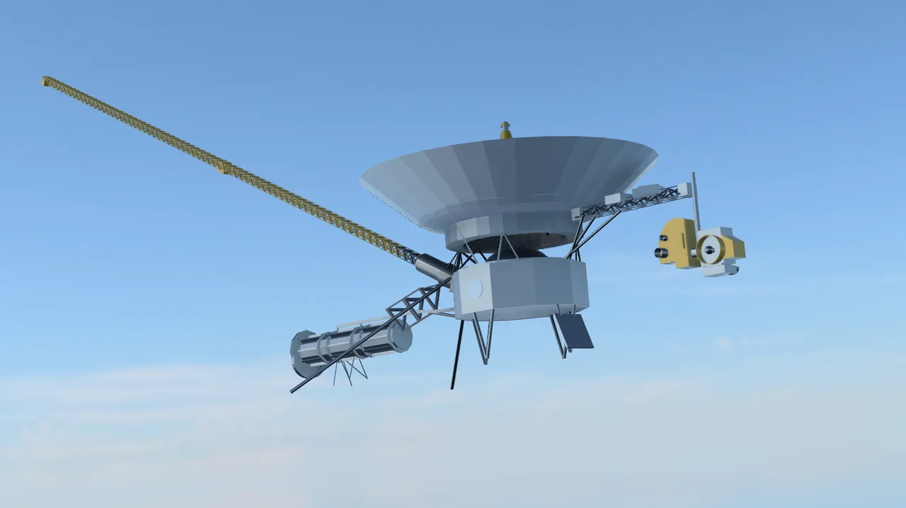Voyager Spacecraft Model by SK3D | Download free STL model | Printables.com