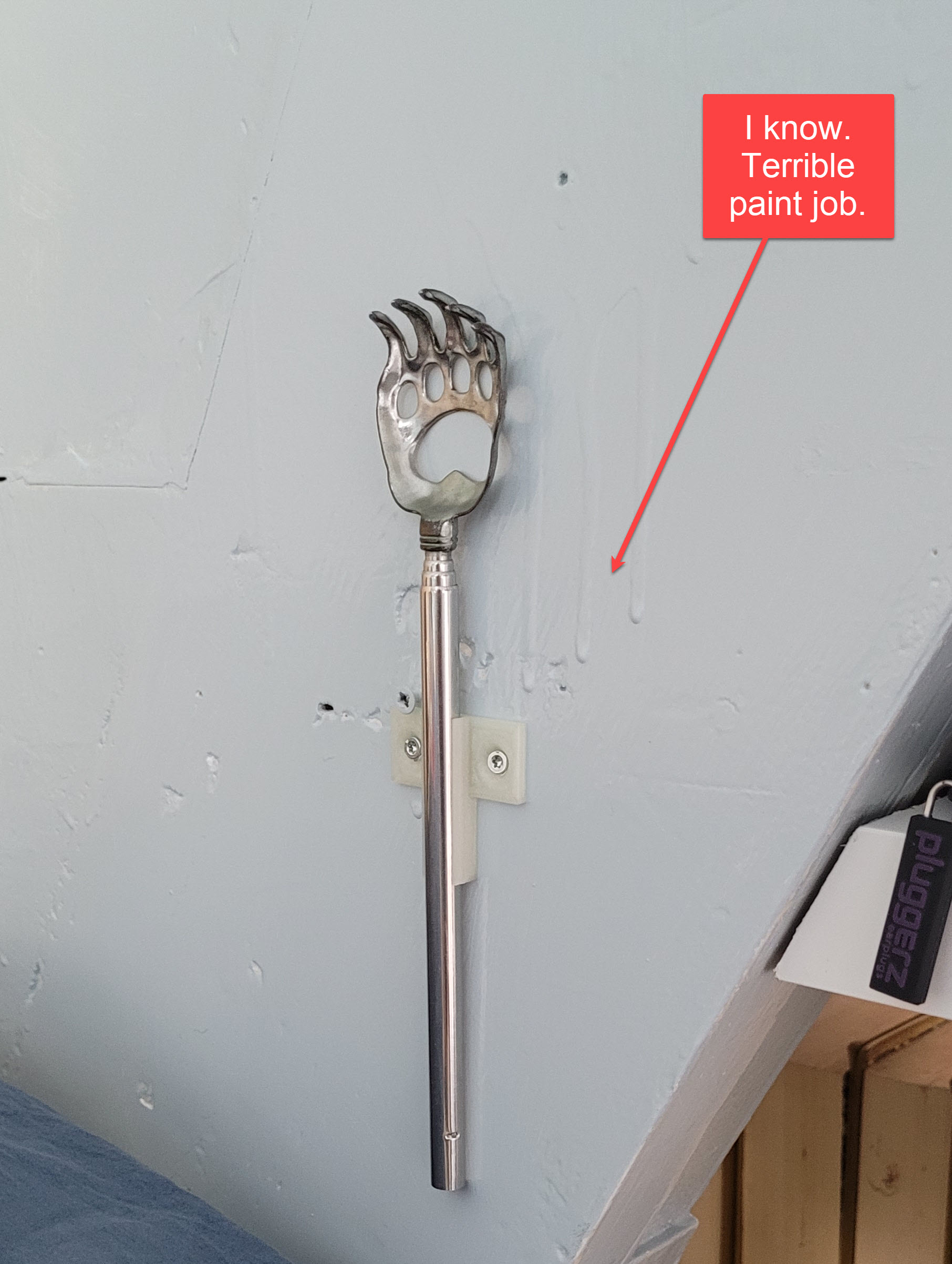 Back Scratcher wall mount (the extendable / telescopic type) by Lloyd ...