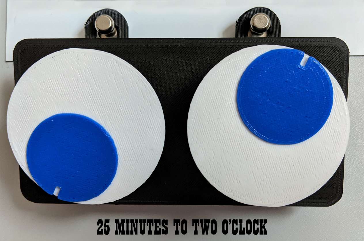 Googly Eye Clock by Delta Whiskey | Download free STL model ...