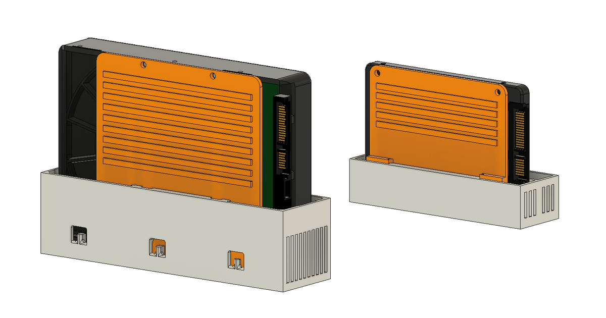 Support HDD et SDD by Abrège | Download free STL model | Printables.com
