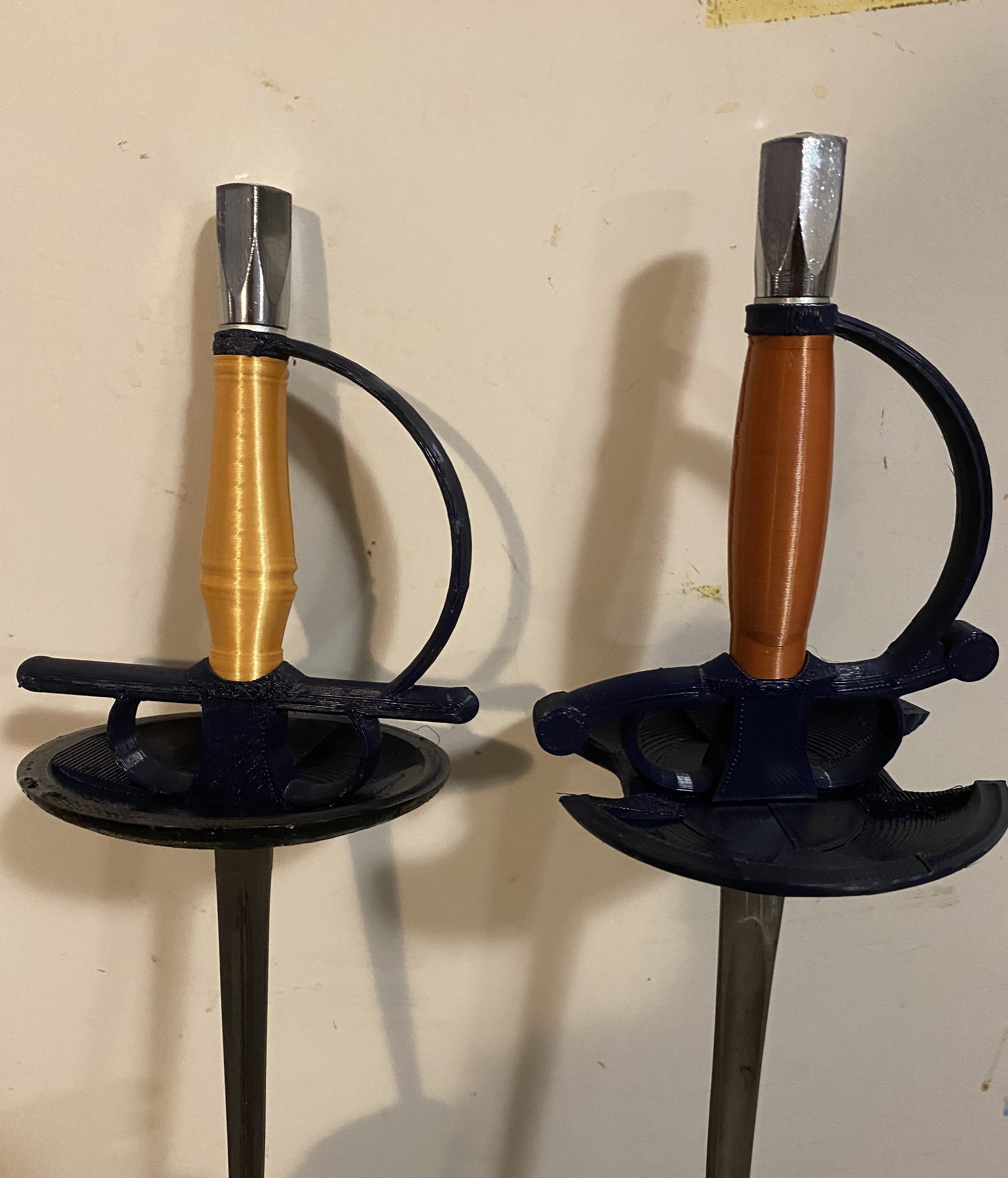 HEMA Smallsword Hilt for Epee Blade Mk 2 - Italian Style by Swordgoose ...