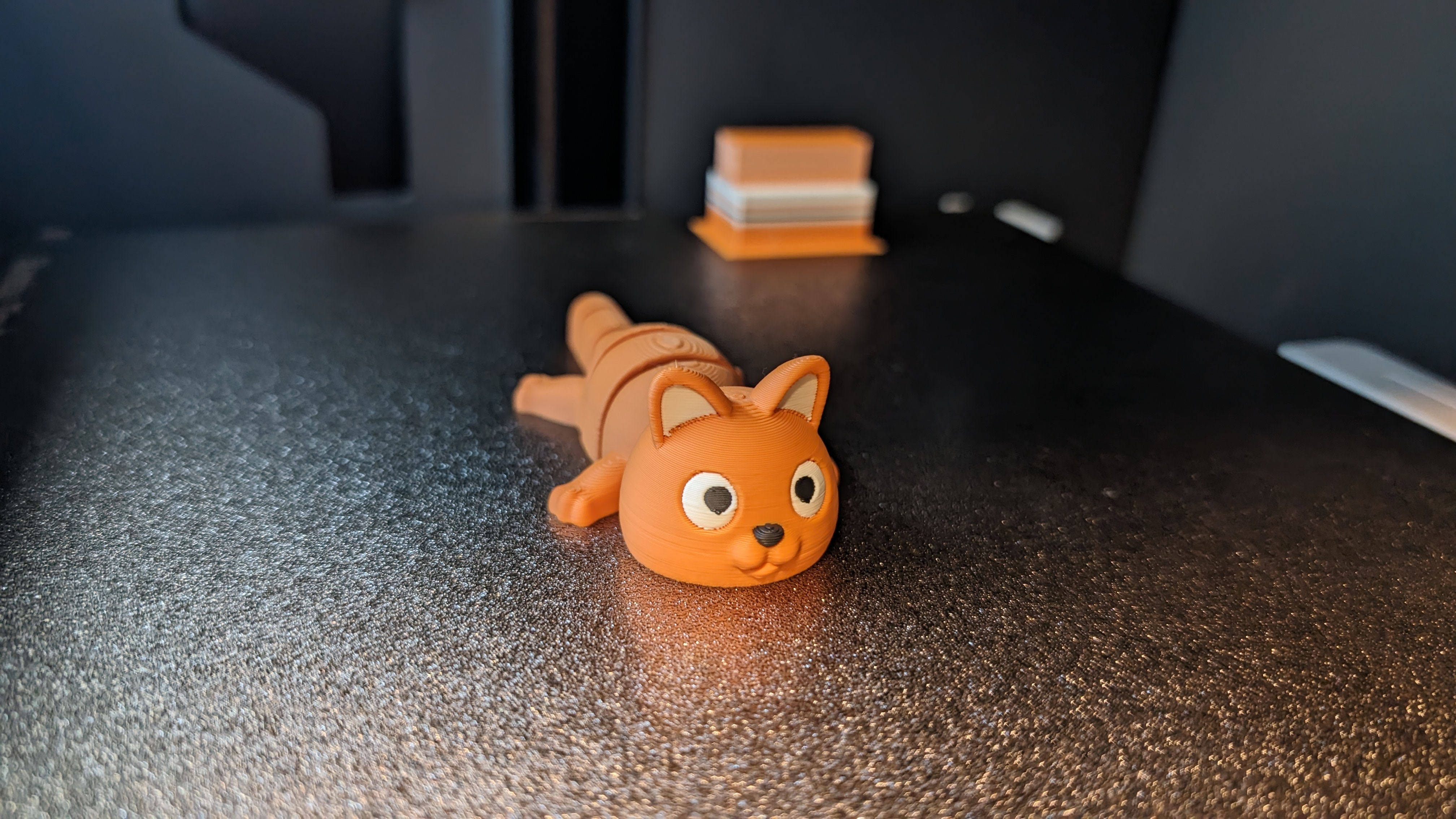 Cat - Articulated Figure Keychain by Biocraftlab | Download free STL ...