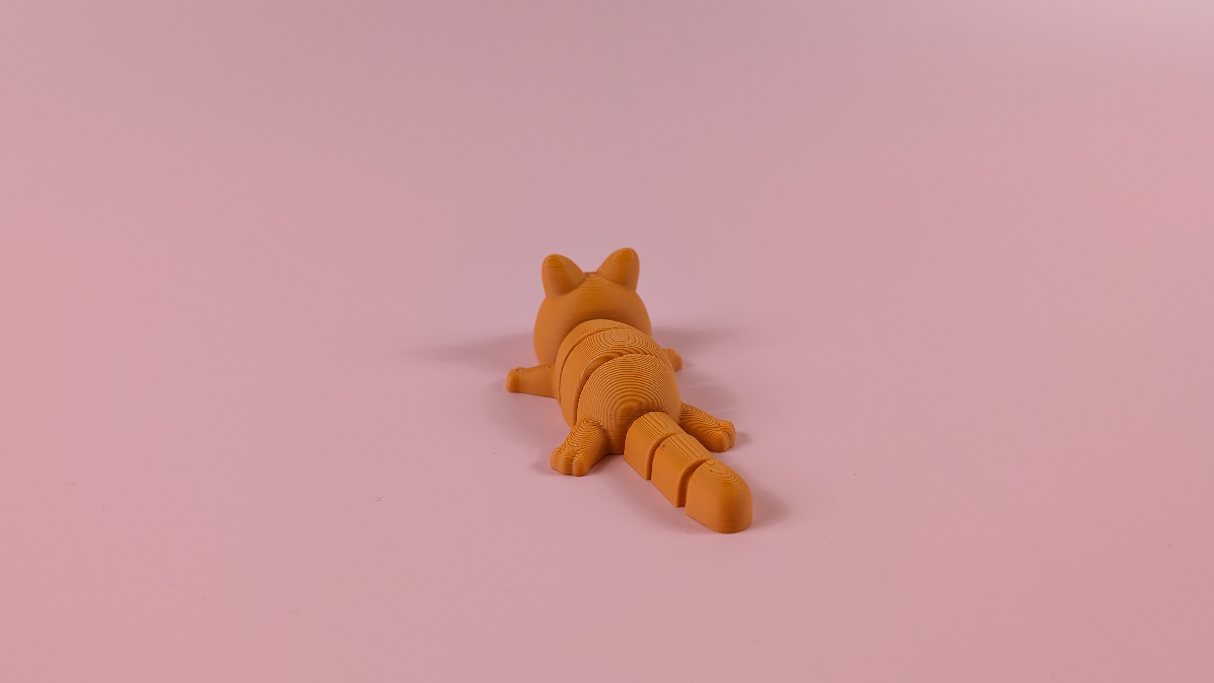 Cat Articulated Figure Keychain By Biocraftlab Download Free Stl Model