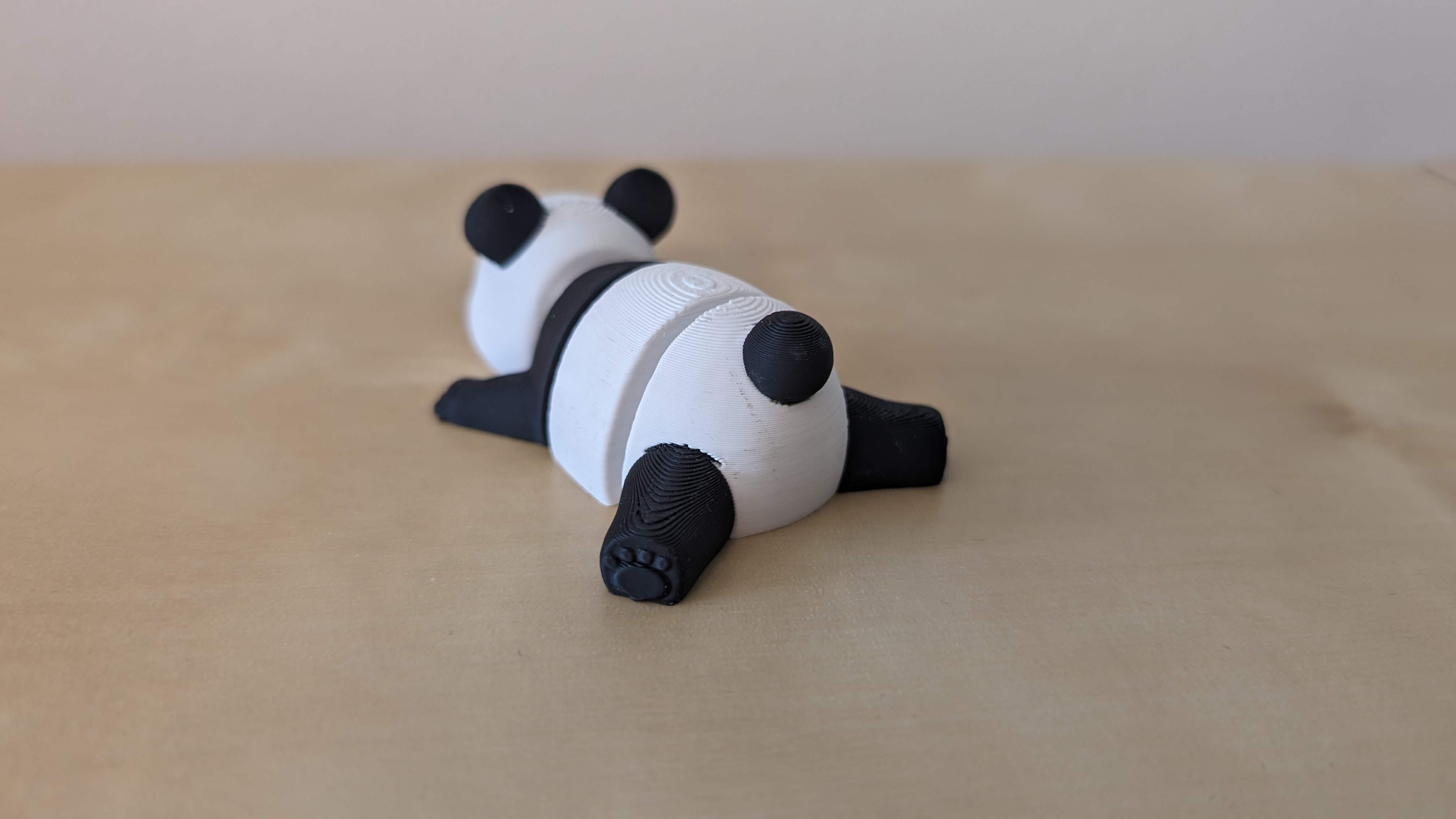 Panda - Articulated Figure Keychain by Biocraftlab | Download free STL ...