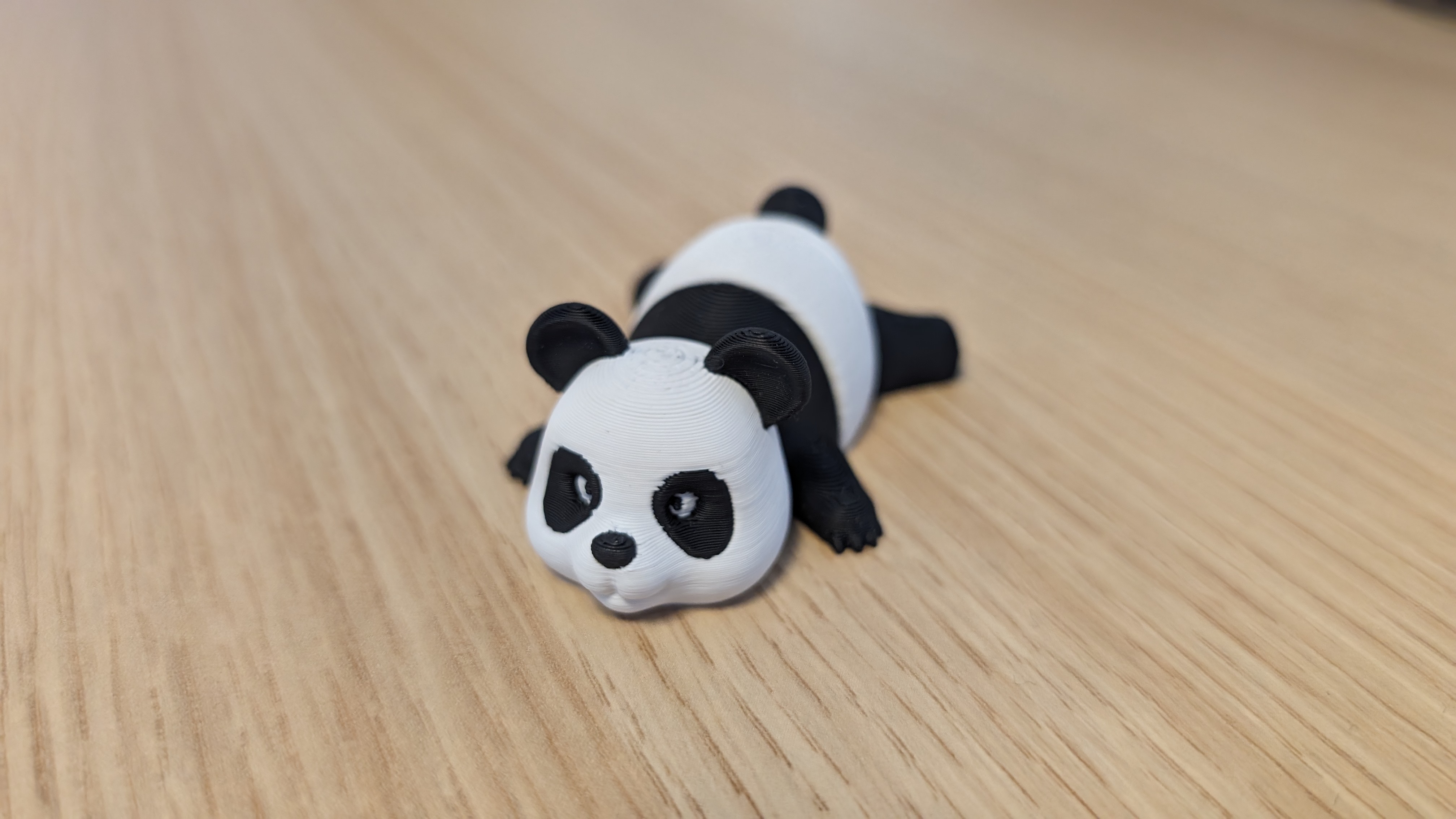 Panda - Articulated Figure Keychain by Biocraftlab | Download free STL ...